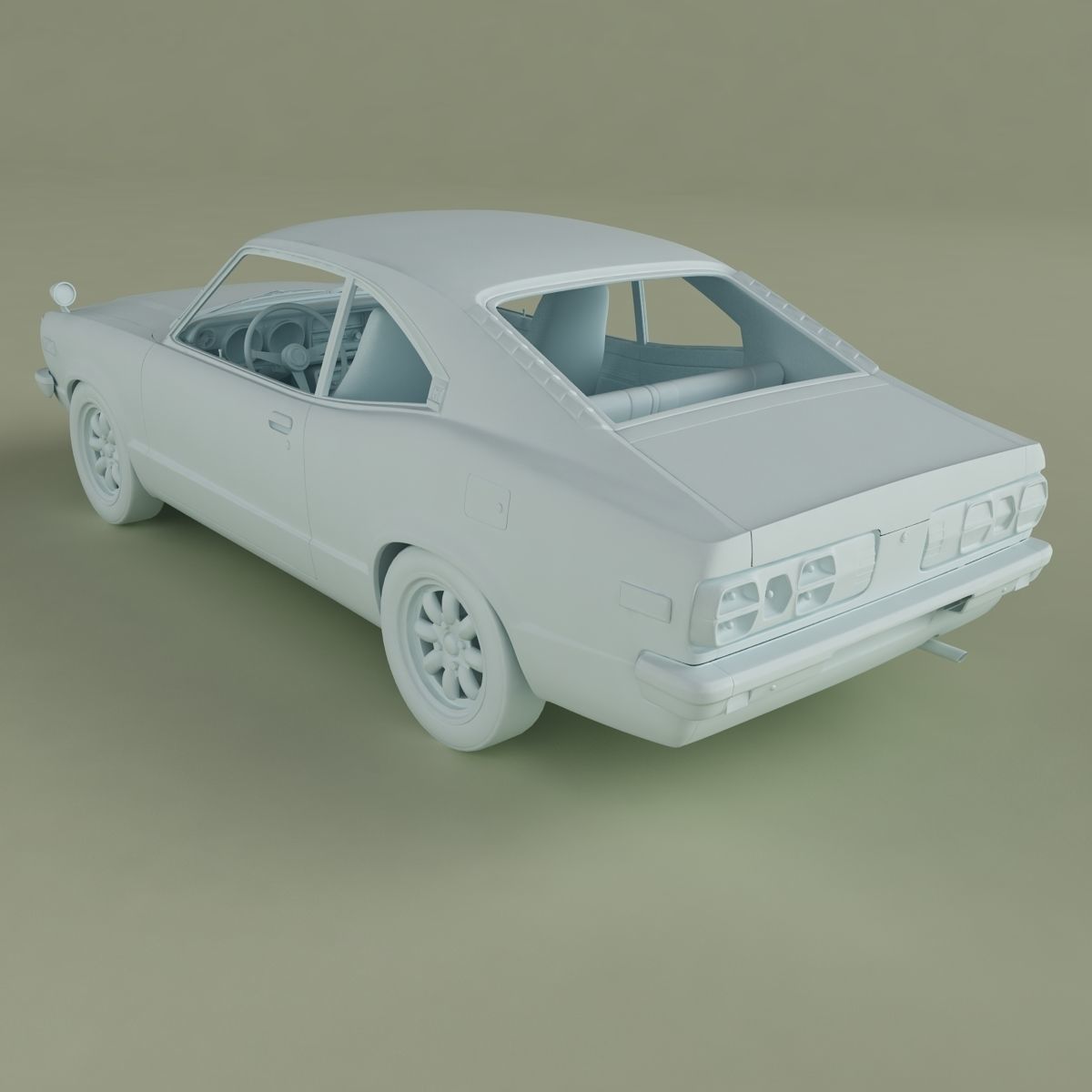 Mazda RX3 Savanna 3D model | CGTrader