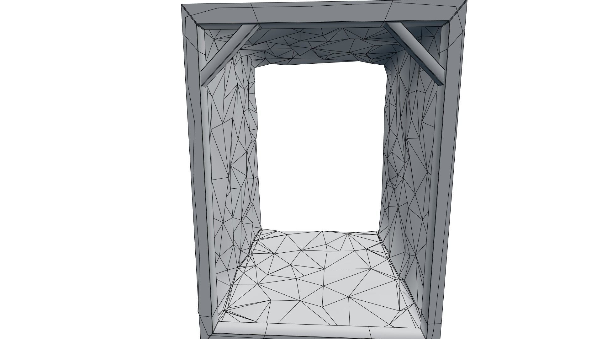 3D model Low Poly Modular Mine Shaft With PBR Materials VR / AR / low ...