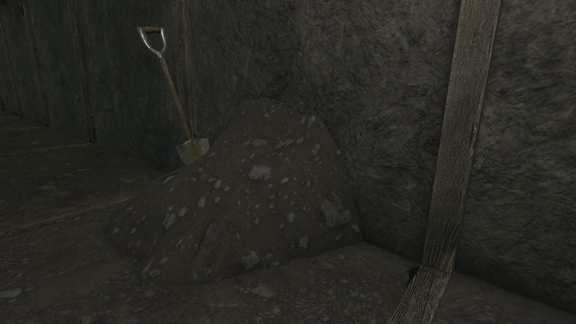 3D model Low Poly Modular Mine Shaft With PBR Materials VR / AR / low ...