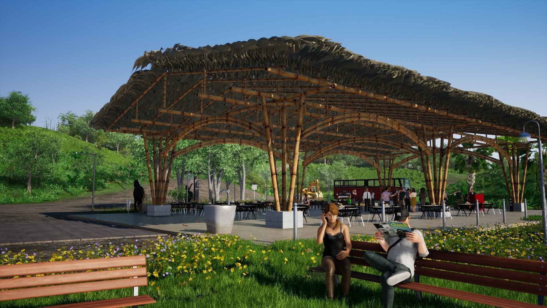 GUADUA STRUCTURE 3D model | CGTrader