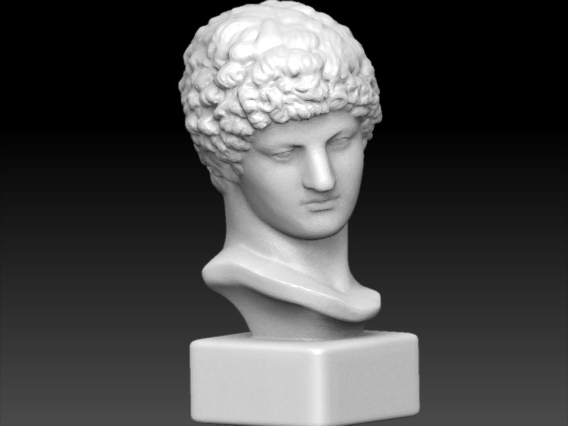 roman bust 3D | CGTrader