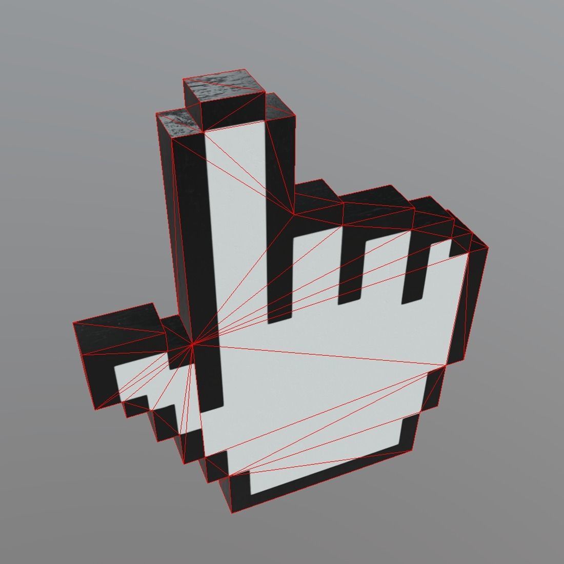 3D model Cursor Hand VR / AR / low-poly | CGTrader