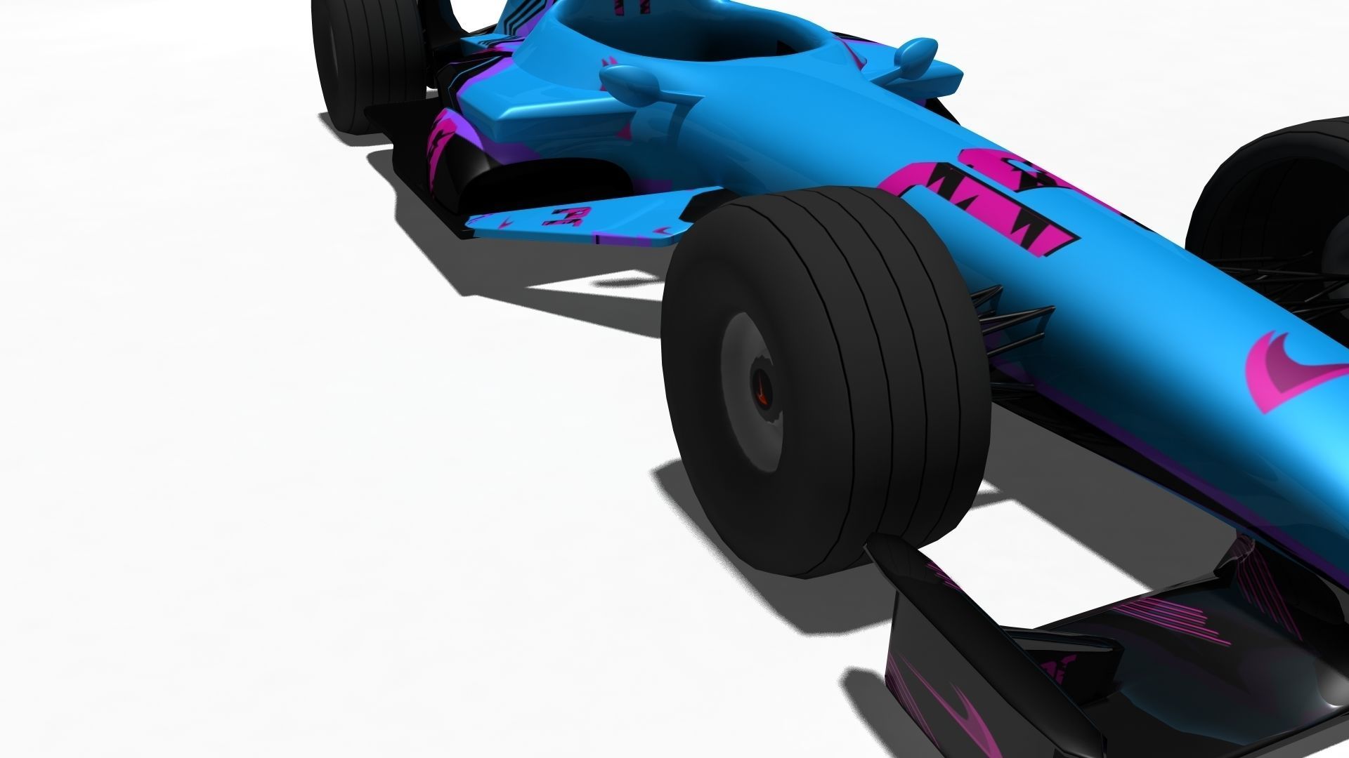Formula Car 3D model | CGTrader