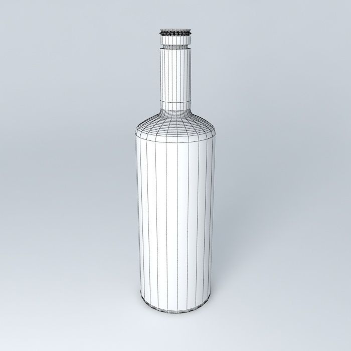 a bottle free 3D model | CGTrader