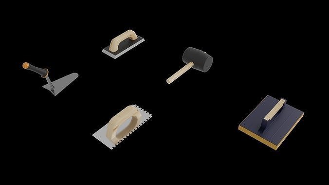 Work tools pack 3D model | CGTrader