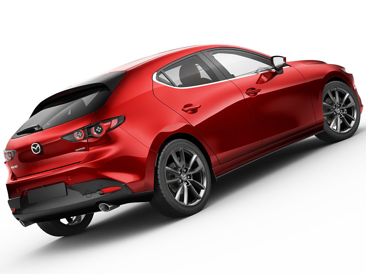 Mazda 3 hatchback 2019 3D model | CGTrader