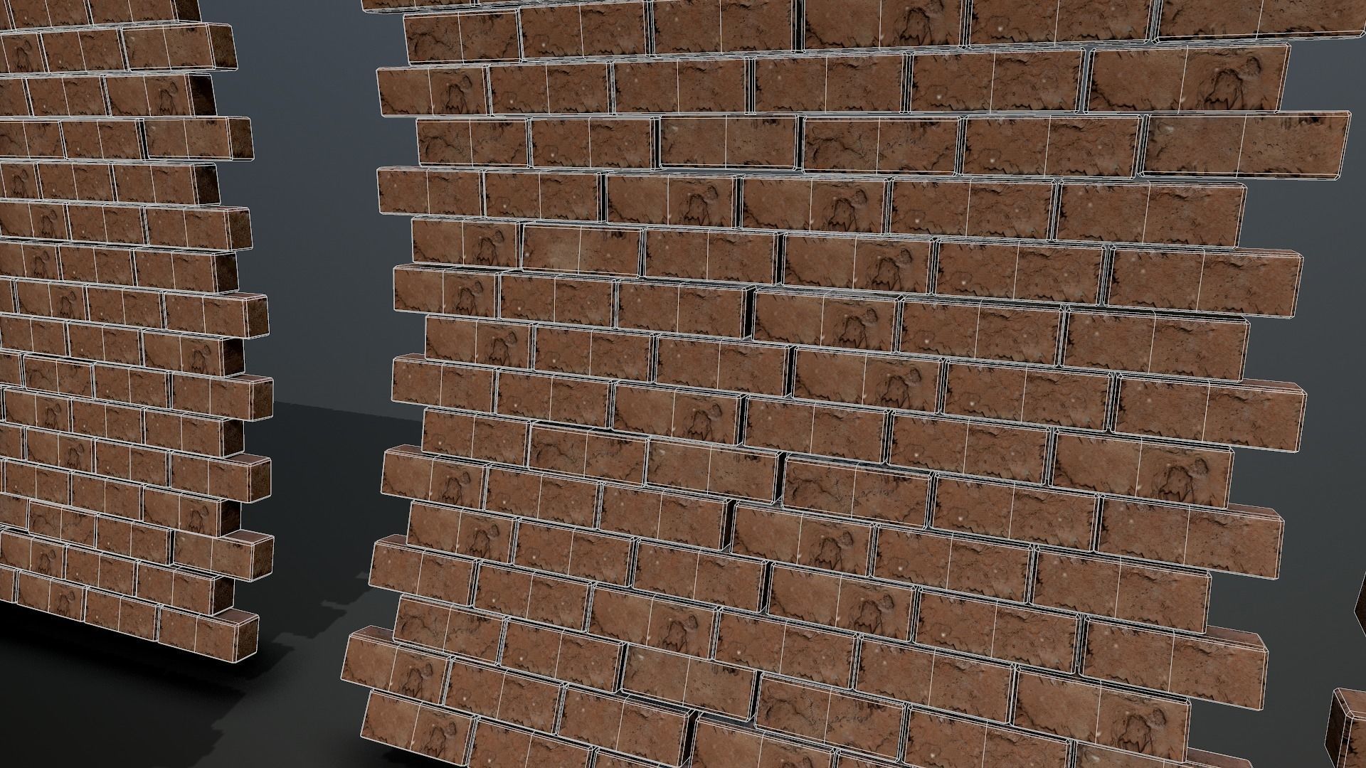 3D model Bricks pack VR / AR / low-poly | CGTrader