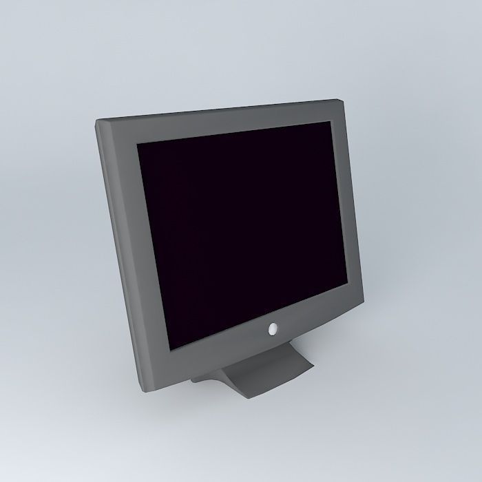 LCD screen free 3D model | CGTrader