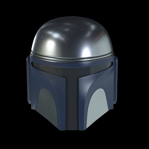 helmet of jango fett 3D model | CGTrader