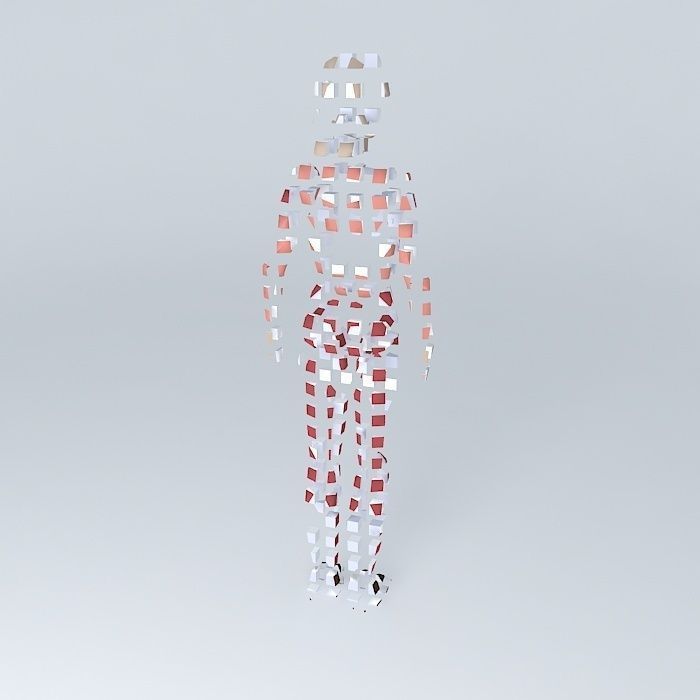 Cube Girl free 3D model | CGTrader