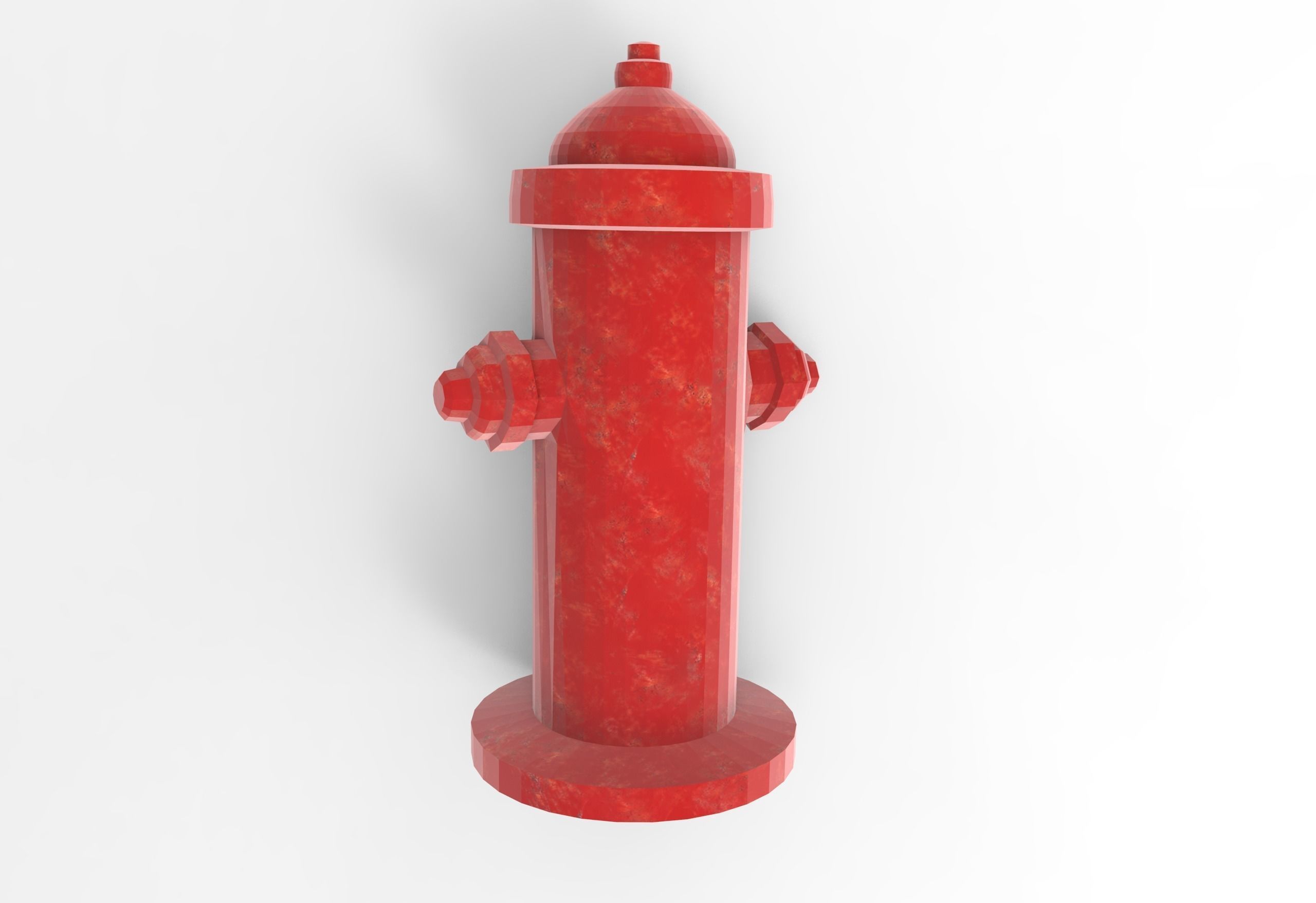 3D model Lowpoly Fire Hydrant VR / AR / low-poly | CGTrader