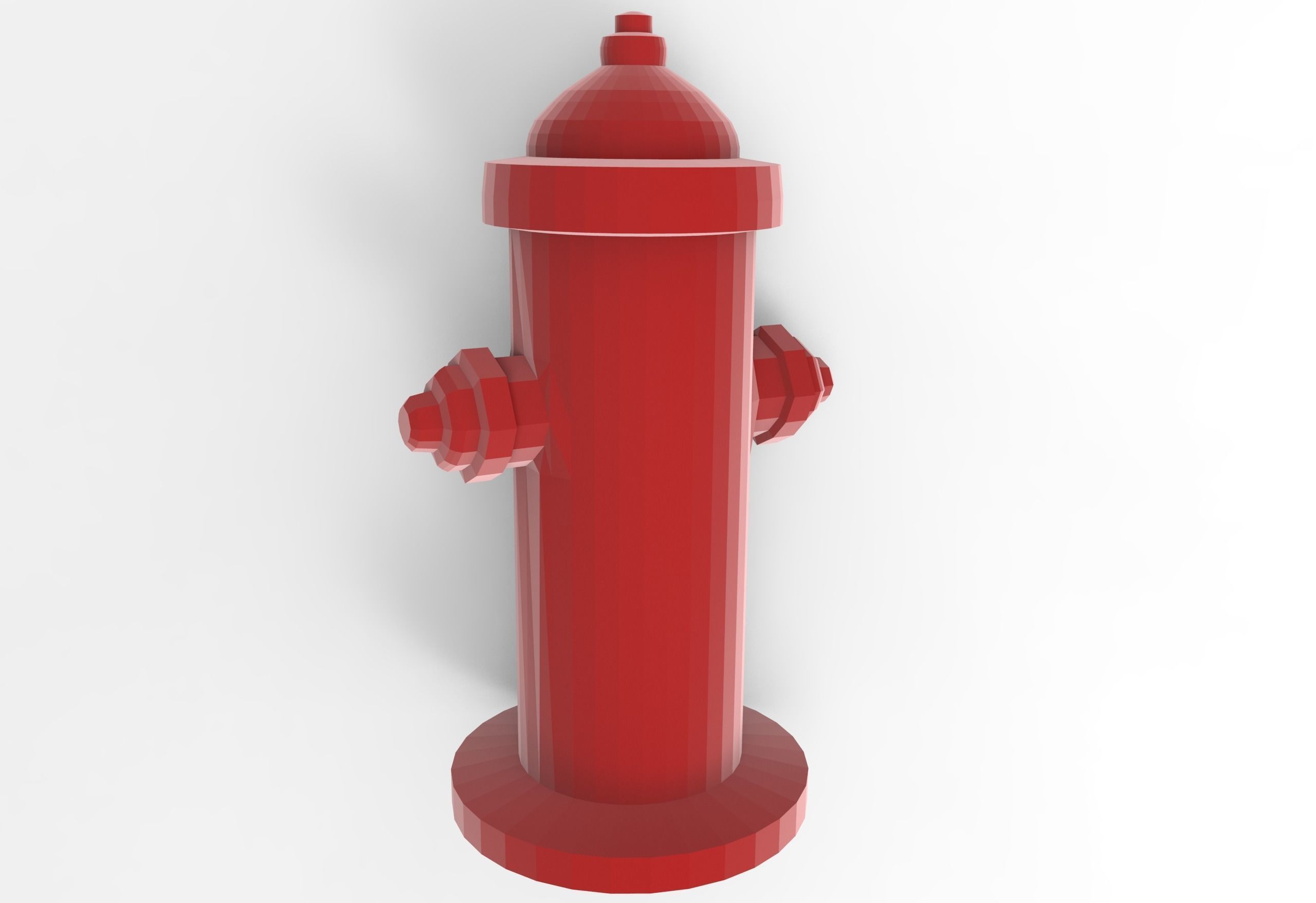3D model Lowpoly Fire Hydrant VR / AR / low-poly | CGTrader