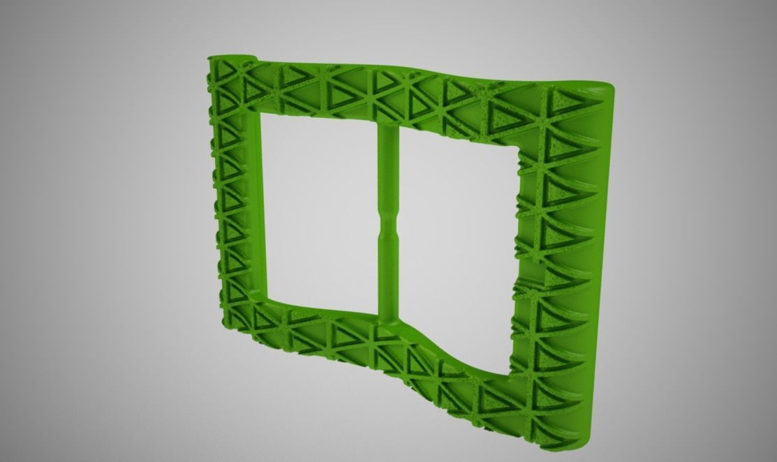 Belt Buckle 5 3D model 3D printable | CGTrader