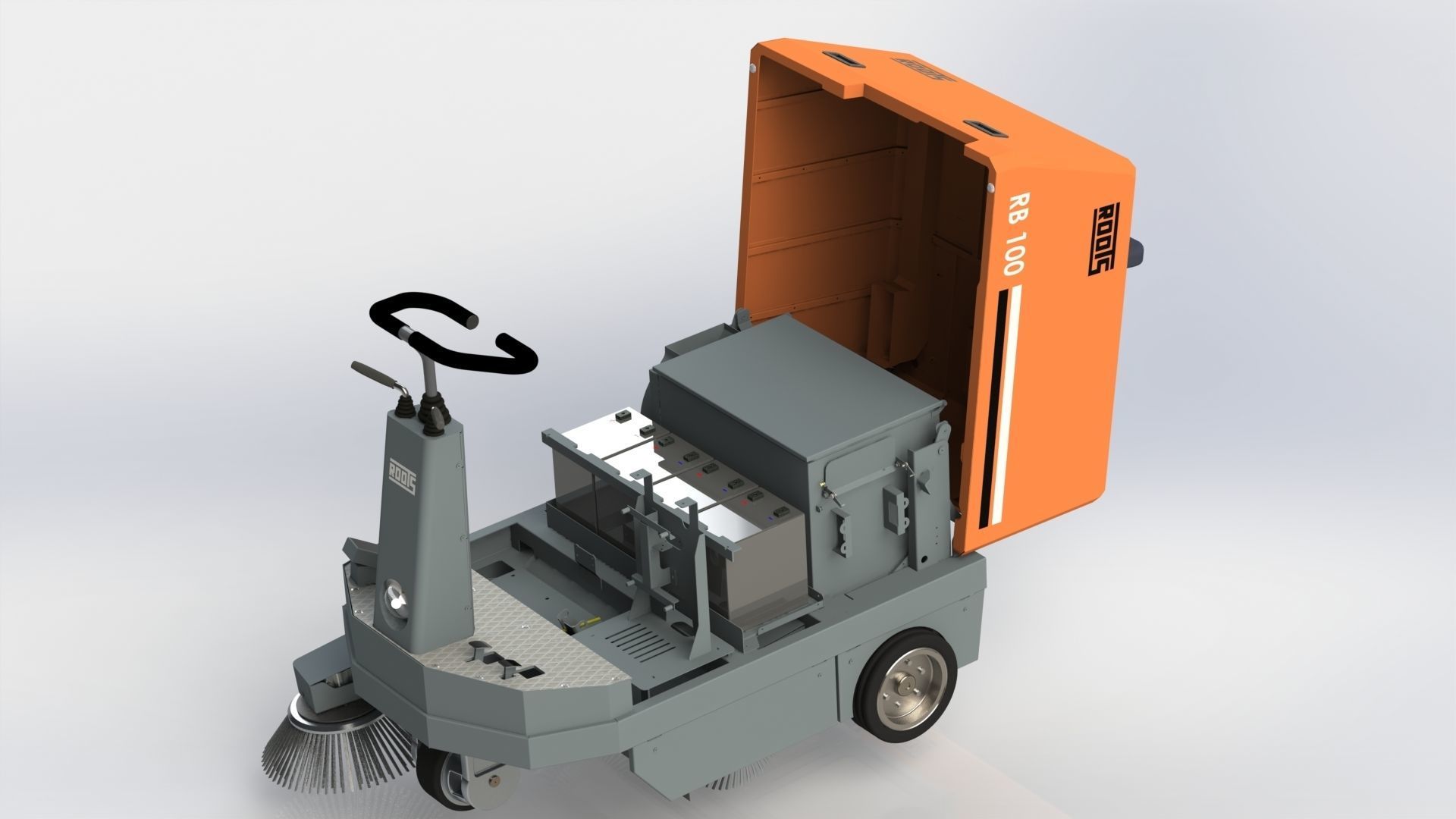 RootsSweep RB 100 3D model | CGTrader