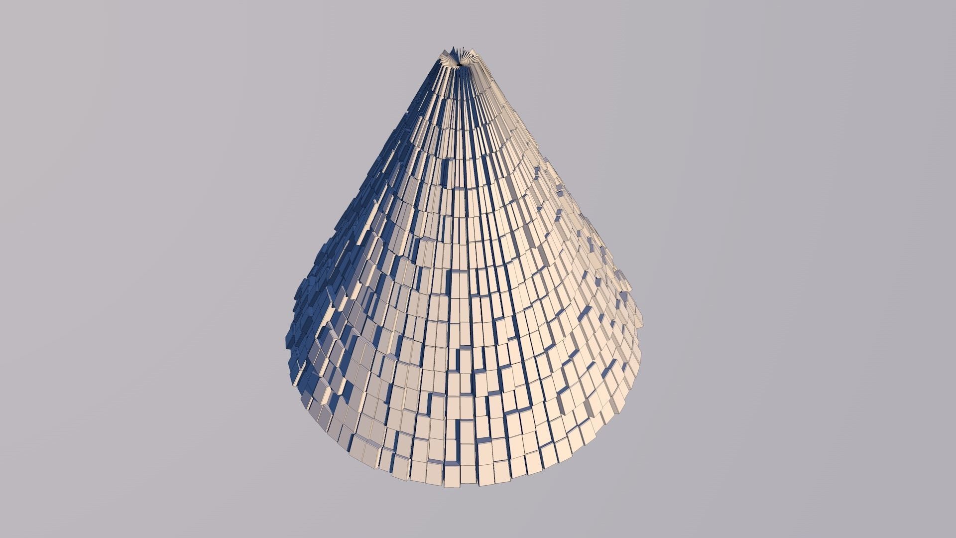 Sci Fi Cone Shape Triangle 3D model 2019 3D model | CGTrader