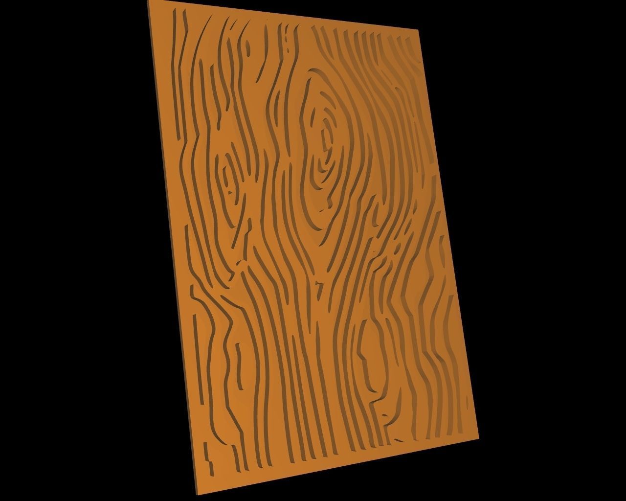 Wood Grain Stencil Set 3D model 3D printable | CGTrader