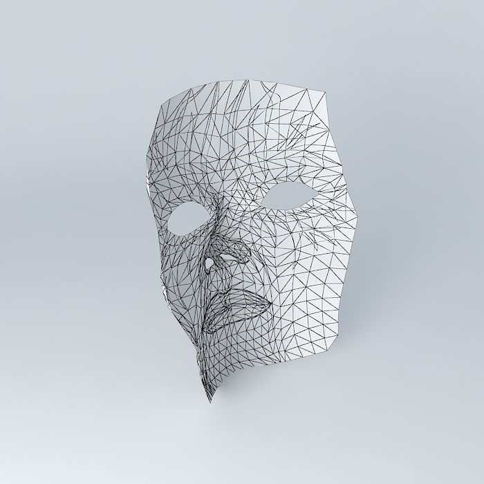 Face Mask free 3D model | CGTrader