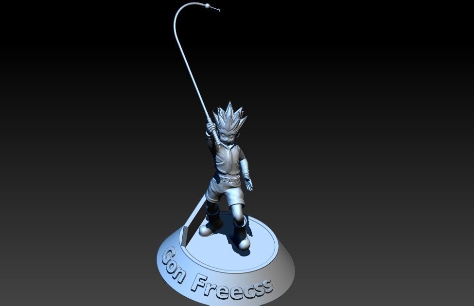 Gon Freecss 3D model 3D printable | CGTrader