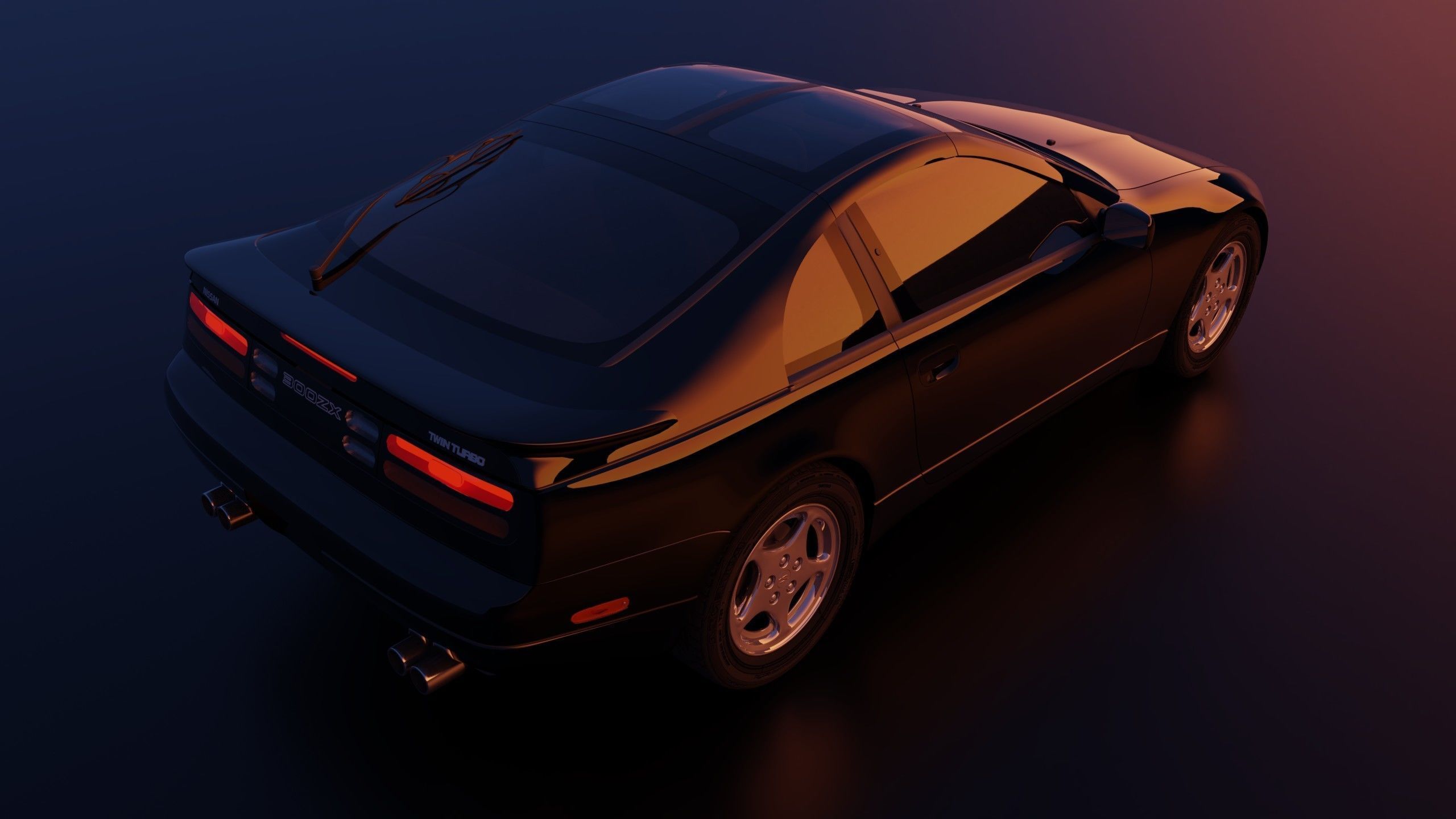 3D model Nissan 300ZX Z32 VR / AR / low-poly | CGTrader