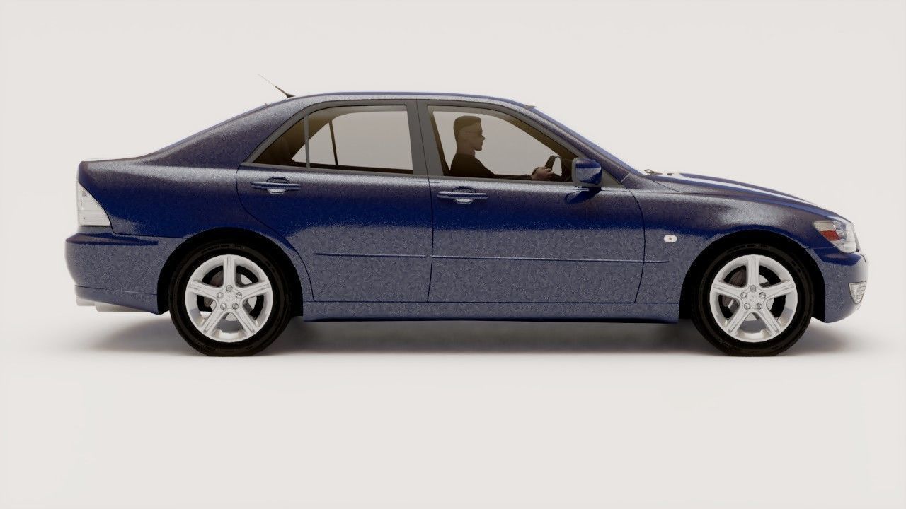 3D model Lexus IS200 VR / AR / low-poly | CGTrader