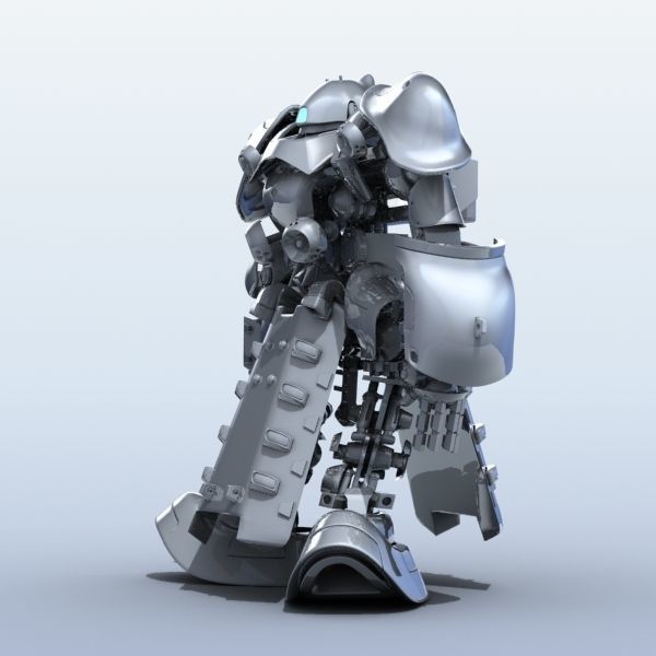 Robot 07 3D model | CGTrader