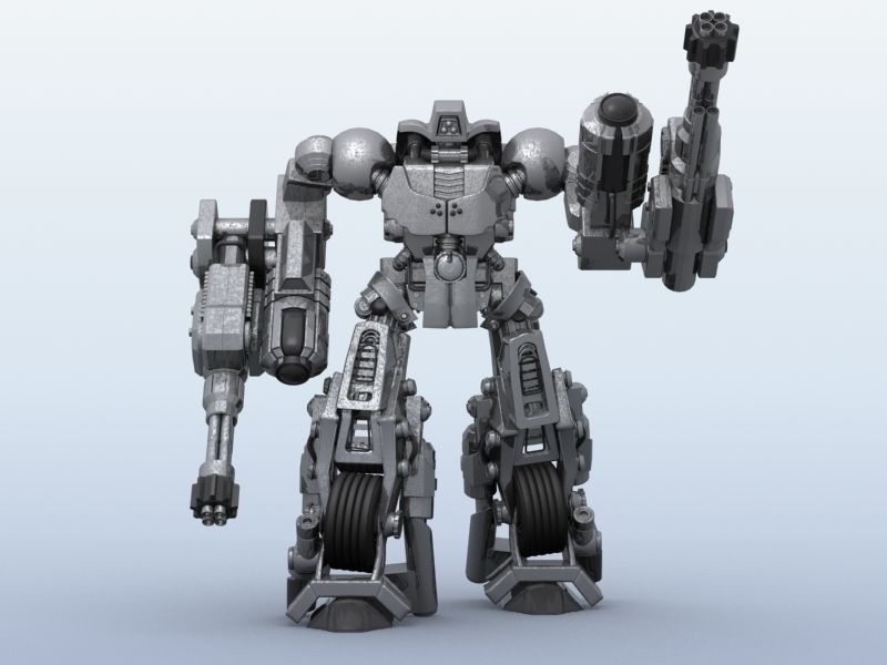 Robot 11 3D model | CGTrader