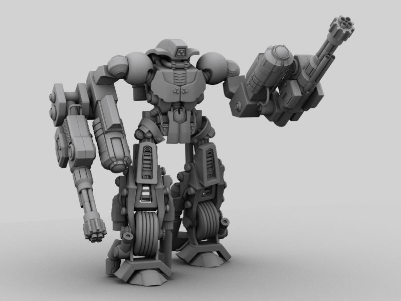 Robot 11 3D model | CGTrader