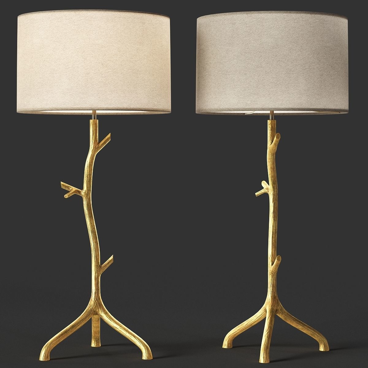 3D model Porta Romana Twig Lamp VR / AR / low-poly | CGTrader
