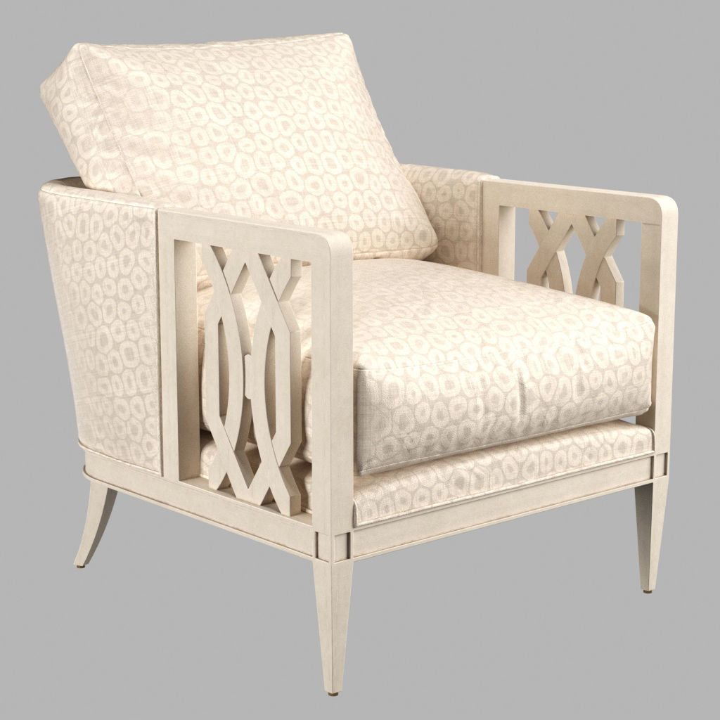 John Richard Lucio Club Chair 3D model | CGTrader