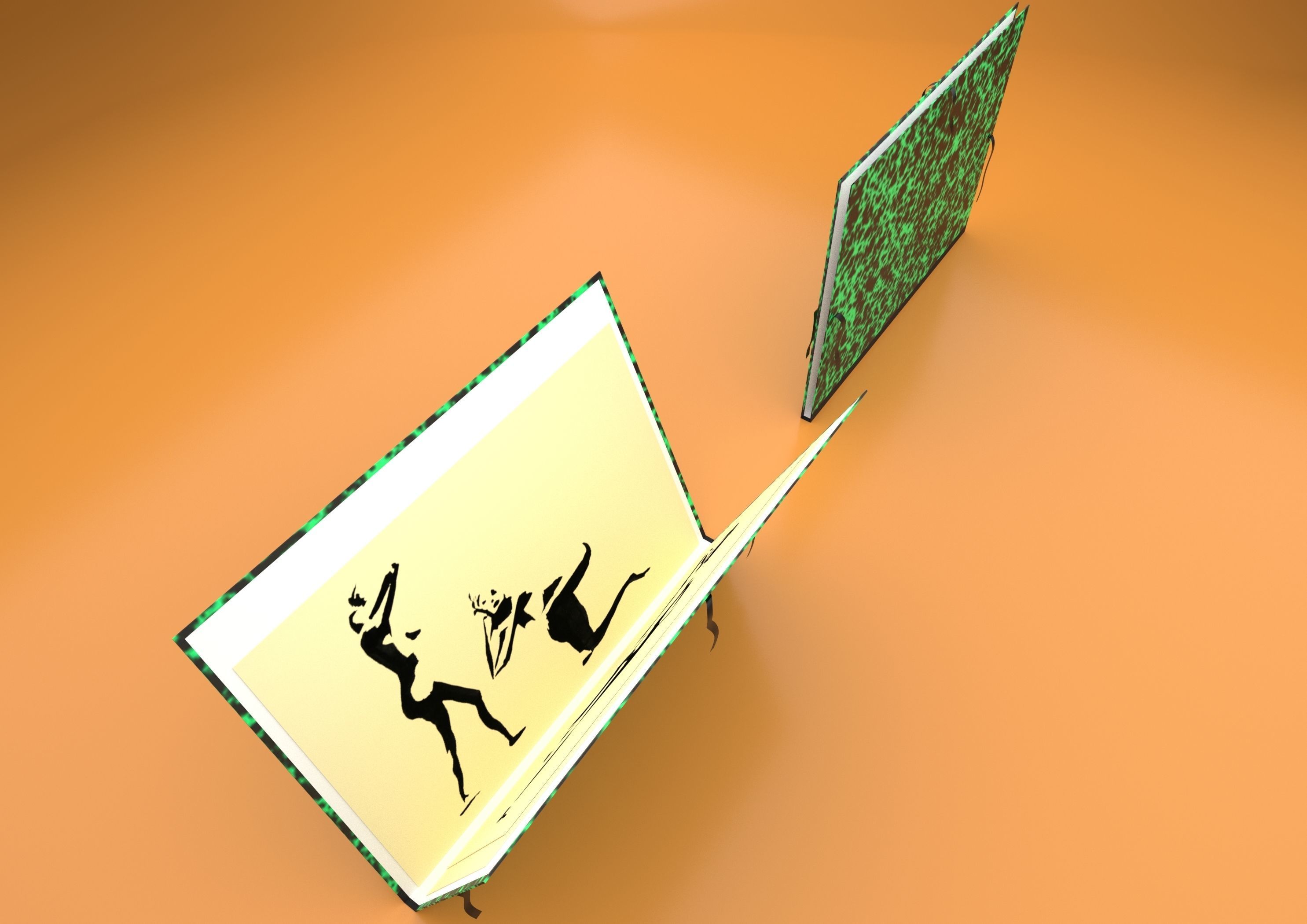 Cardboard Portfolio free VR / AR / low-poly 3D model | CGTrader