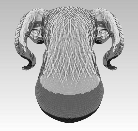 Detailed Ram head 3D model 3D printable | CGTrader