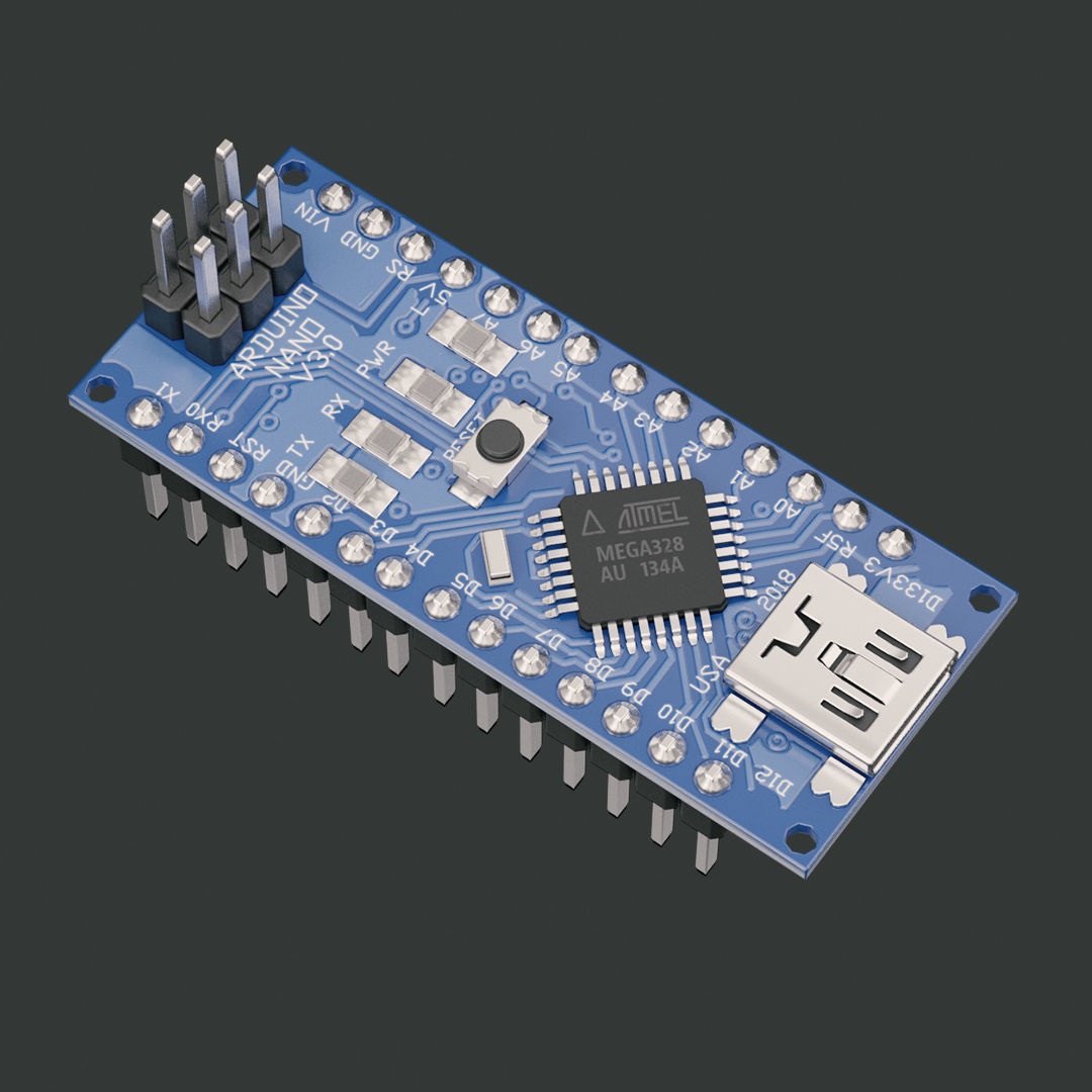 3D Arduino Nano 3 3D model | CGTrader