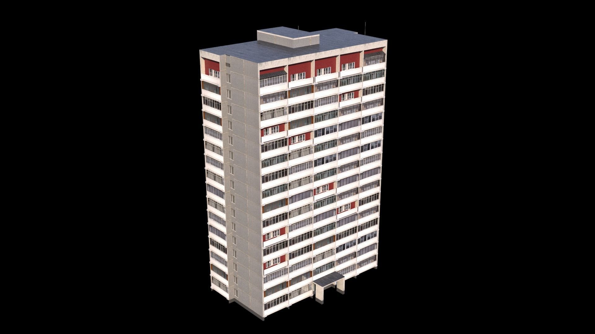 Russian buildings pack 3D model | CGTrader