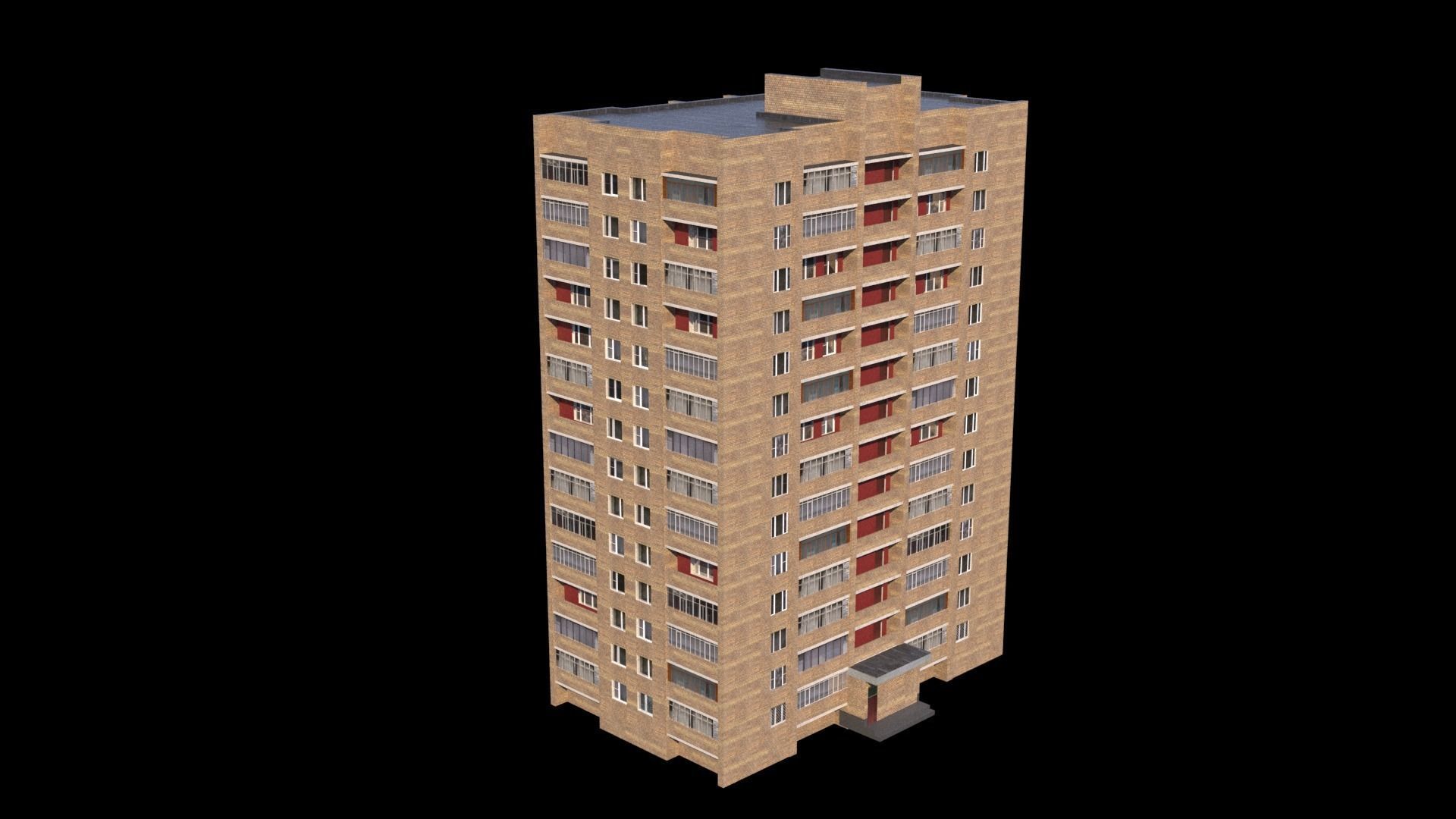 Russian buildings pack 3D model | CGTrader