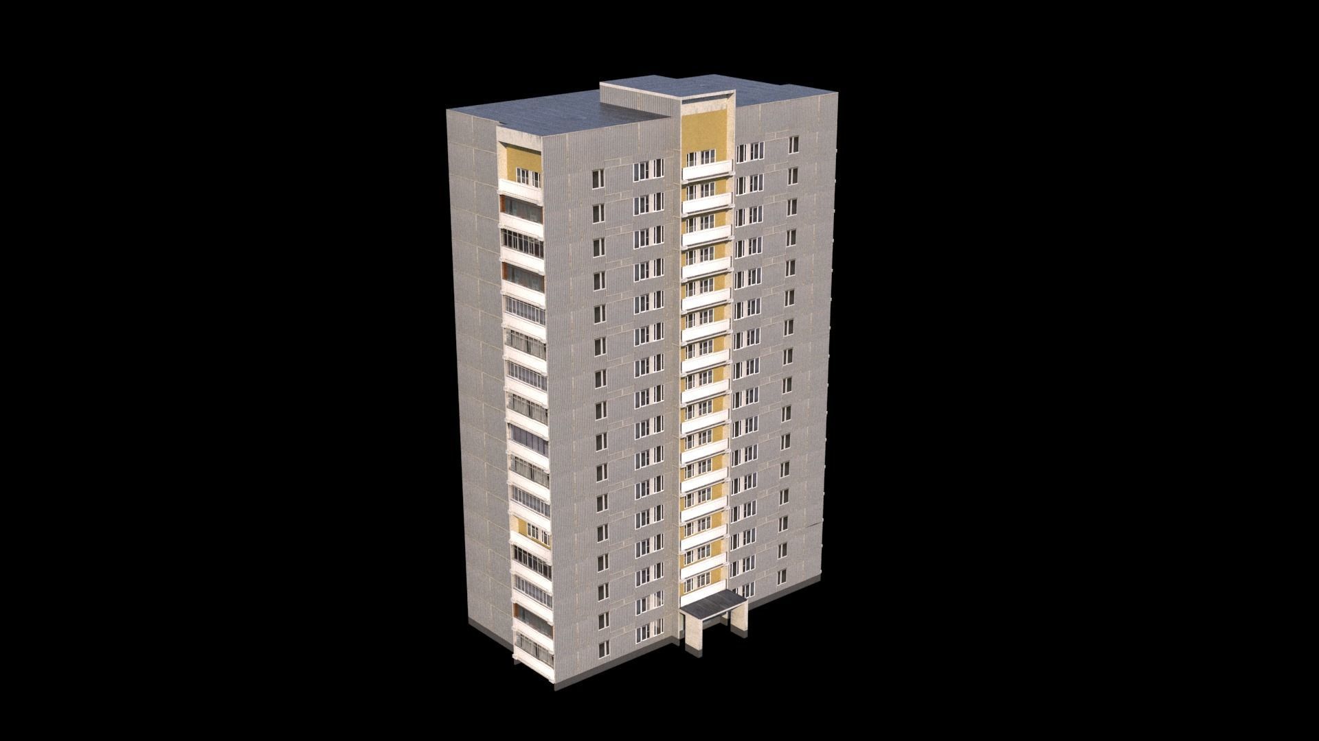 Russian buildings pack 3D model | CGTrader