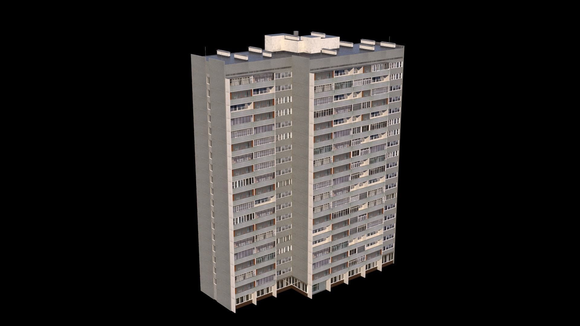 Russian buildings pack 3D model | CGTrader
