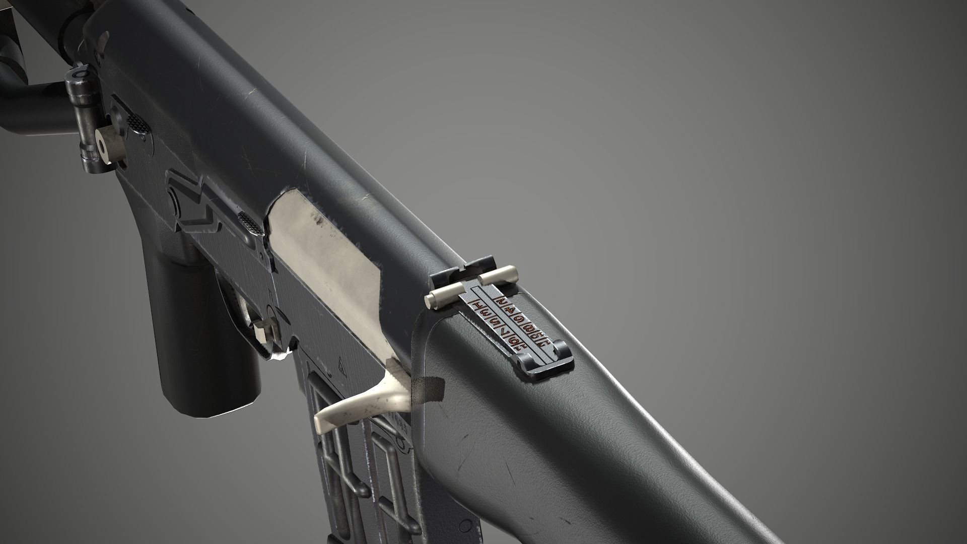 3D model SVD-S sniper VR / AR / low-poly | CGTrader