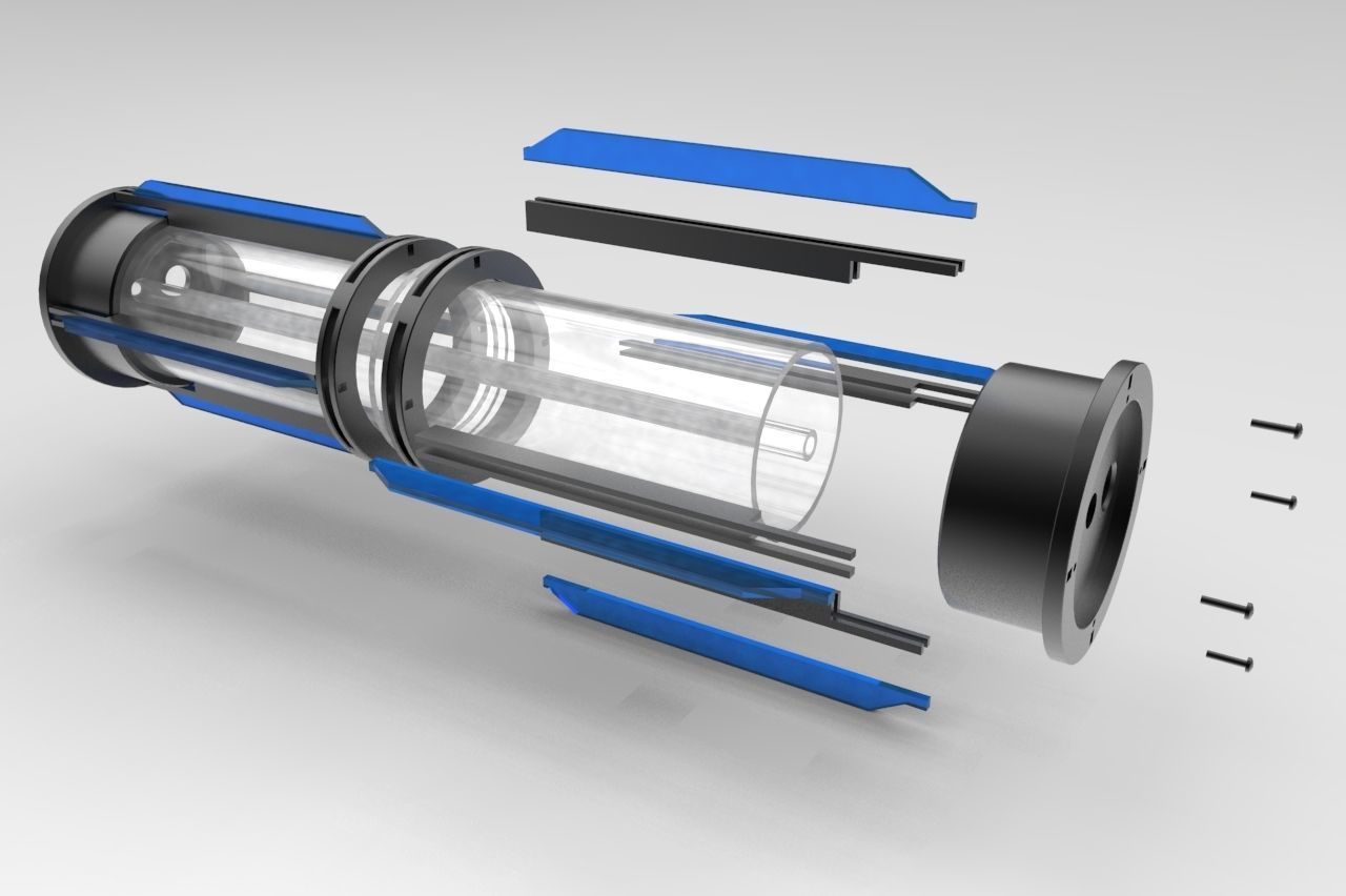 FrozenQ NovaCore Extreme Water Cooling Reservoir 3D model | CGTrader