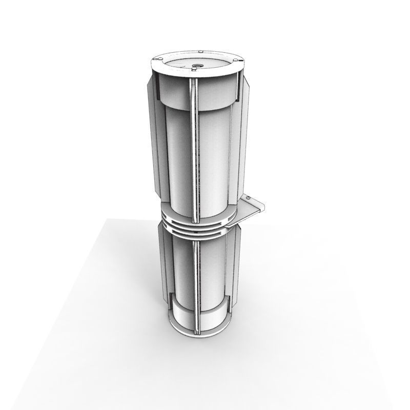 FrozenQ NovaCore Extreme Water Cooling Reservoir 3D model | CGTrader