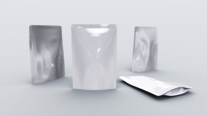 Processed Food Pouch 3D model | CGTrader