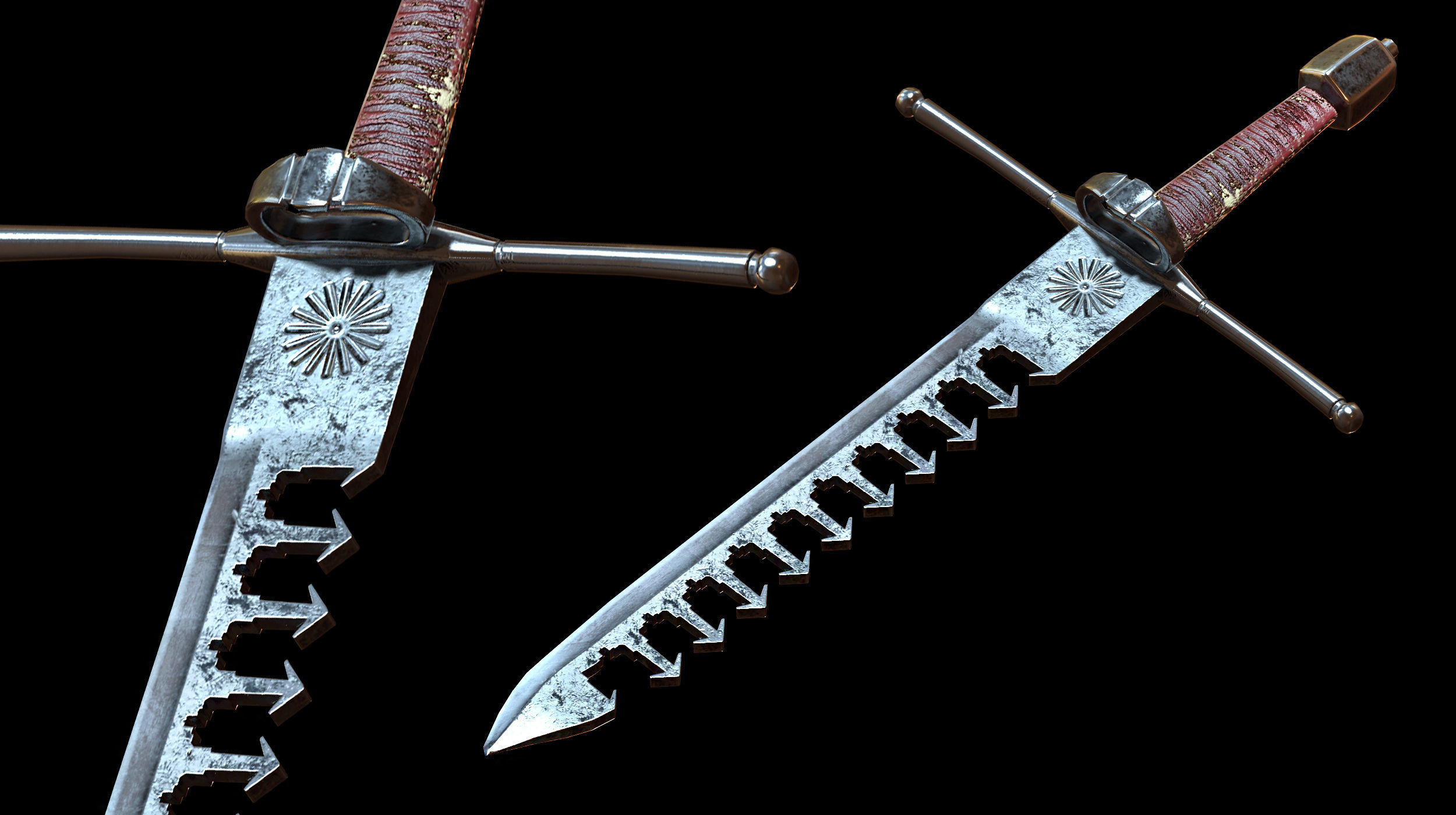 3D model Swordbreaker VR / AR / low-poly | CGTrader