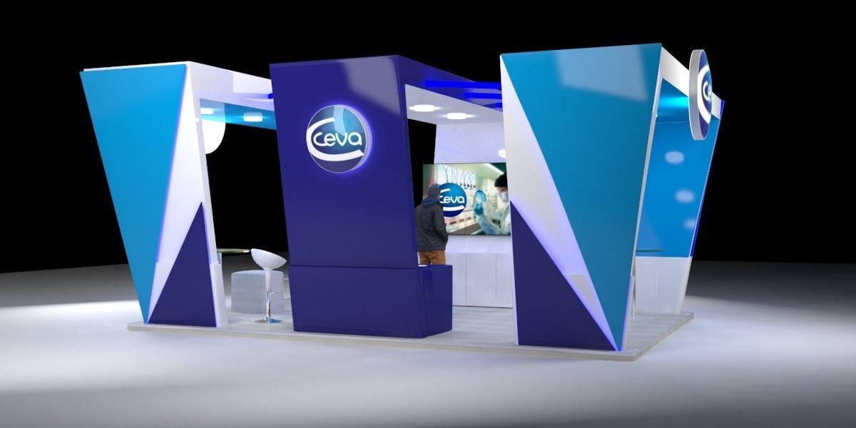 Triple arch stand 3D model | CGTrader