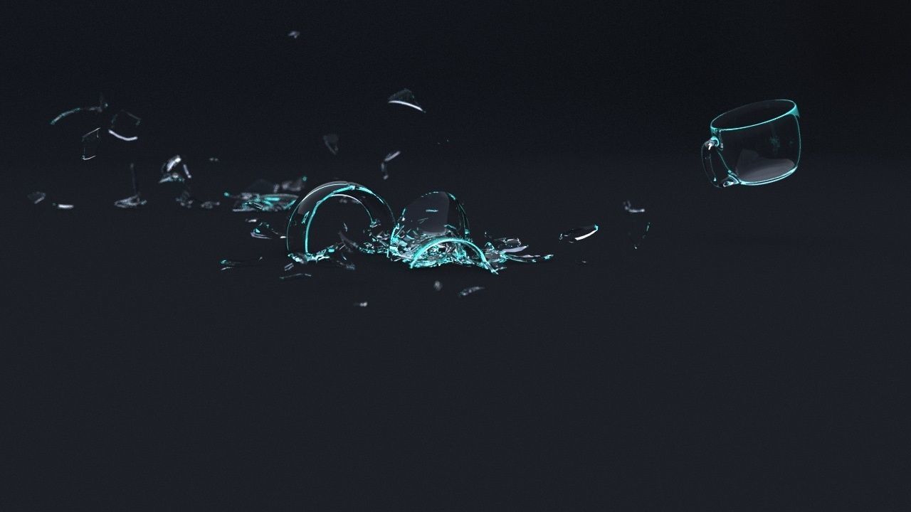 Glass-Broken-Animation 3D model animated | CGTrader