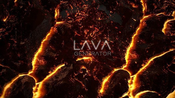 Ultimate Lava Generator Substance Texture | CGTrader