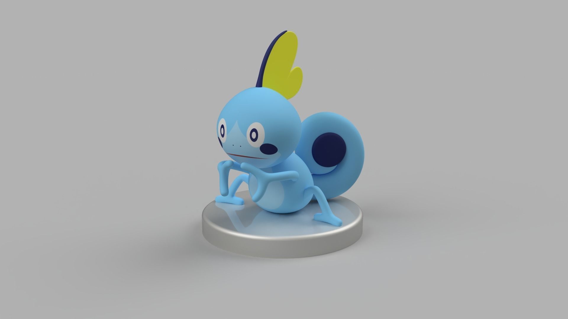Sobble Figurine 3D model 3D printable | CGTrader