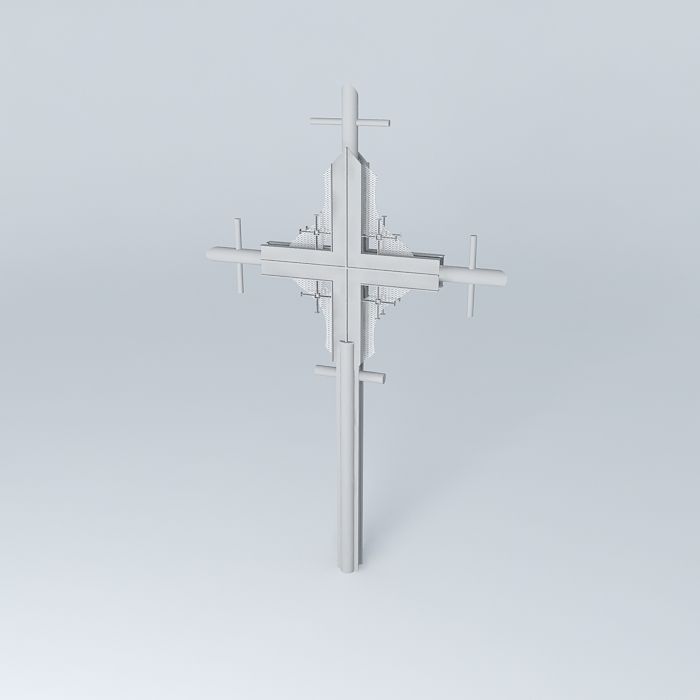 cross free 3D model | CGTrader