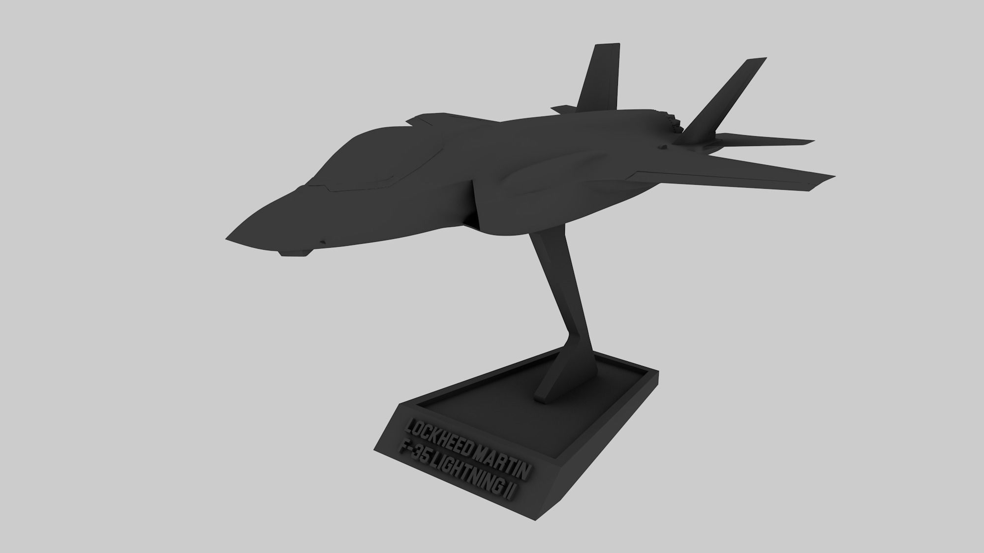 Lockheed Martin F-35A 3D model 3D printable | CGTrader