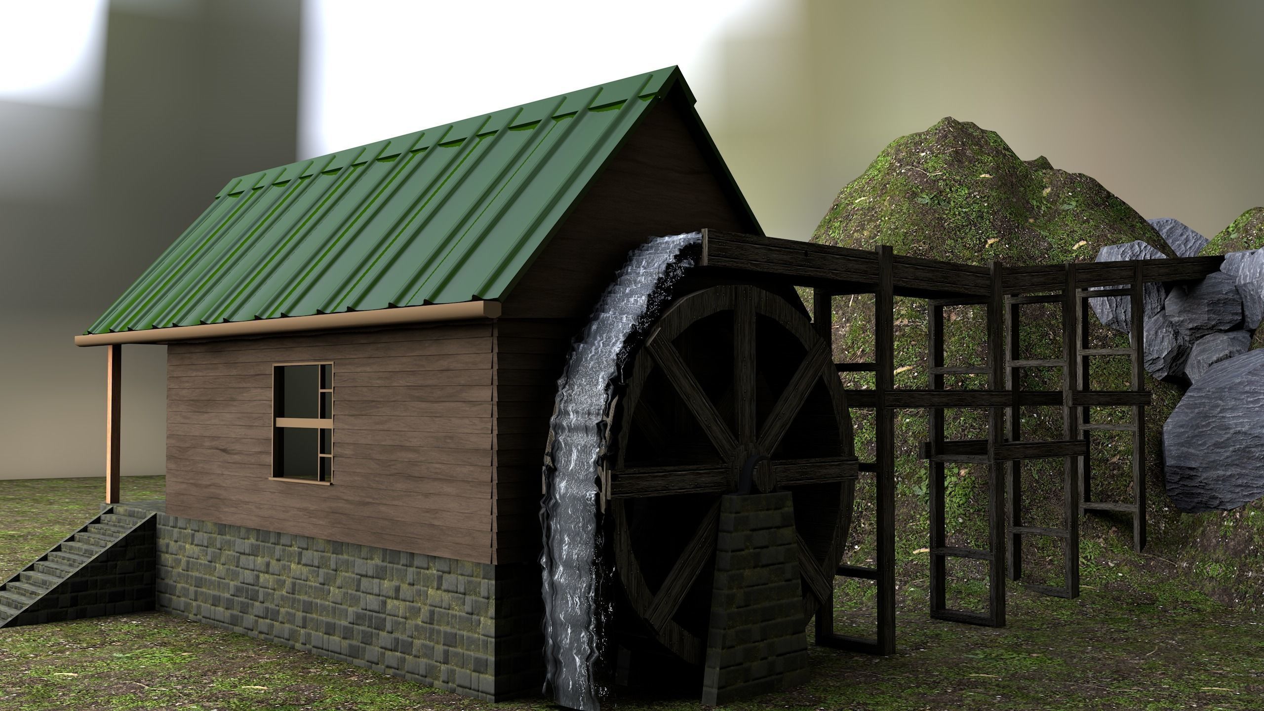 Old Shack free VR / AR / low-poly 3D model | CGTrader