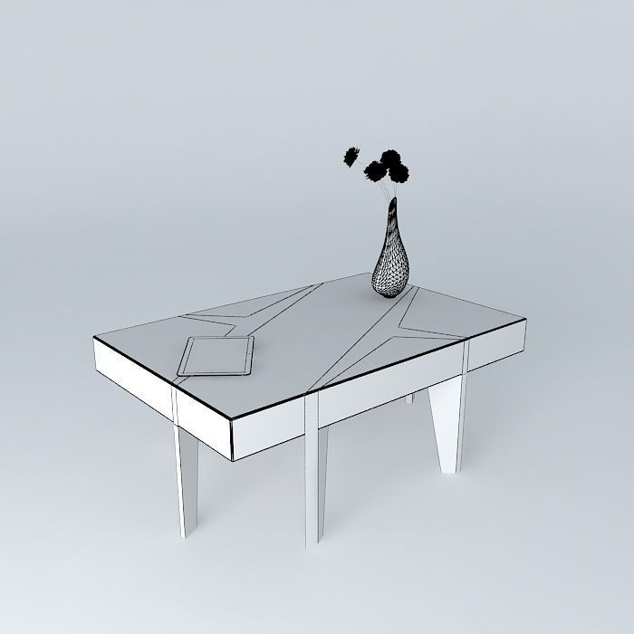 Coffee table free 3D model | CGTrader