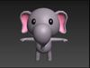 Little Elephant 3D model | CGTrader